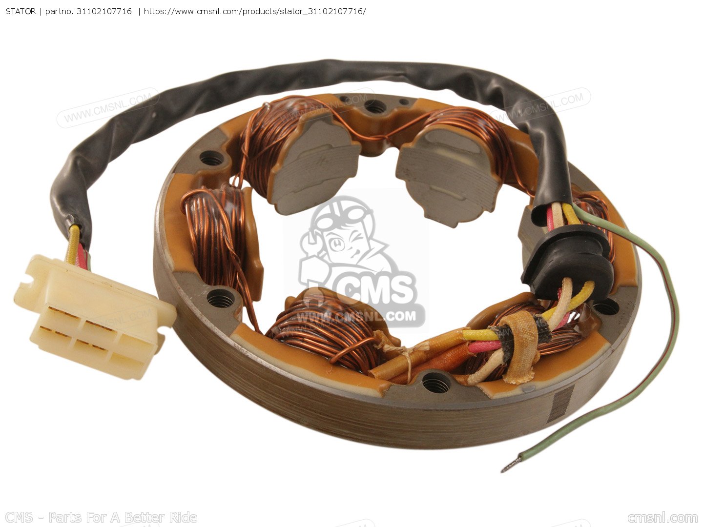 31102107716: STATOR Honda - buy the 31102-107-716 at CMSNL