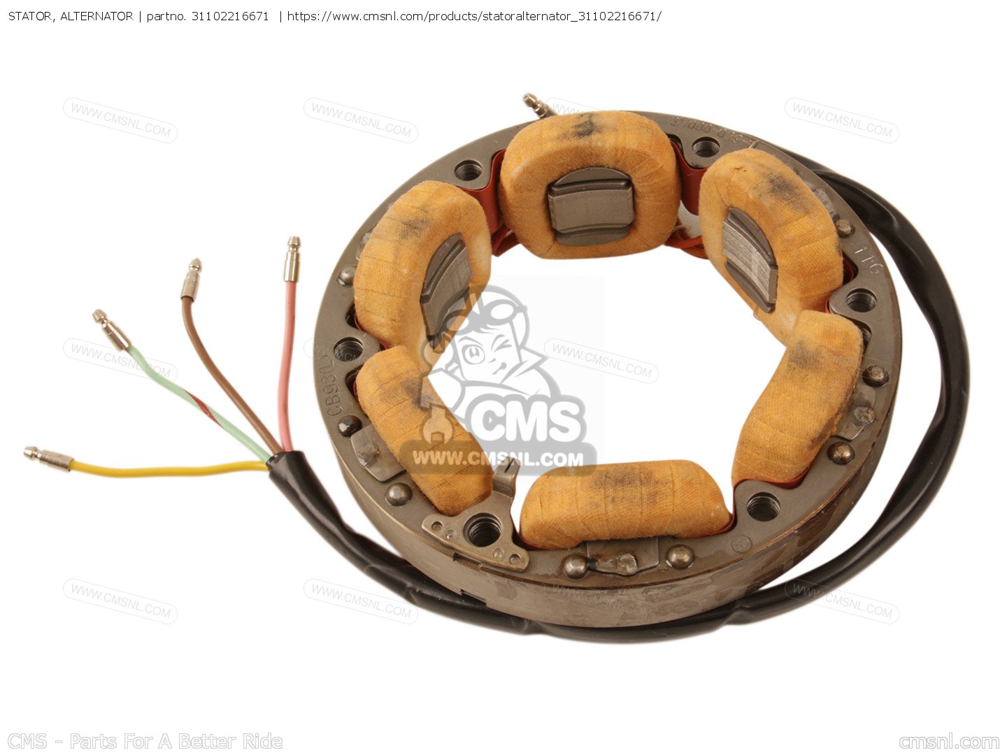 31102216671: Stator, Alternator Honda - buy the 31102-216-671 at CMSNL