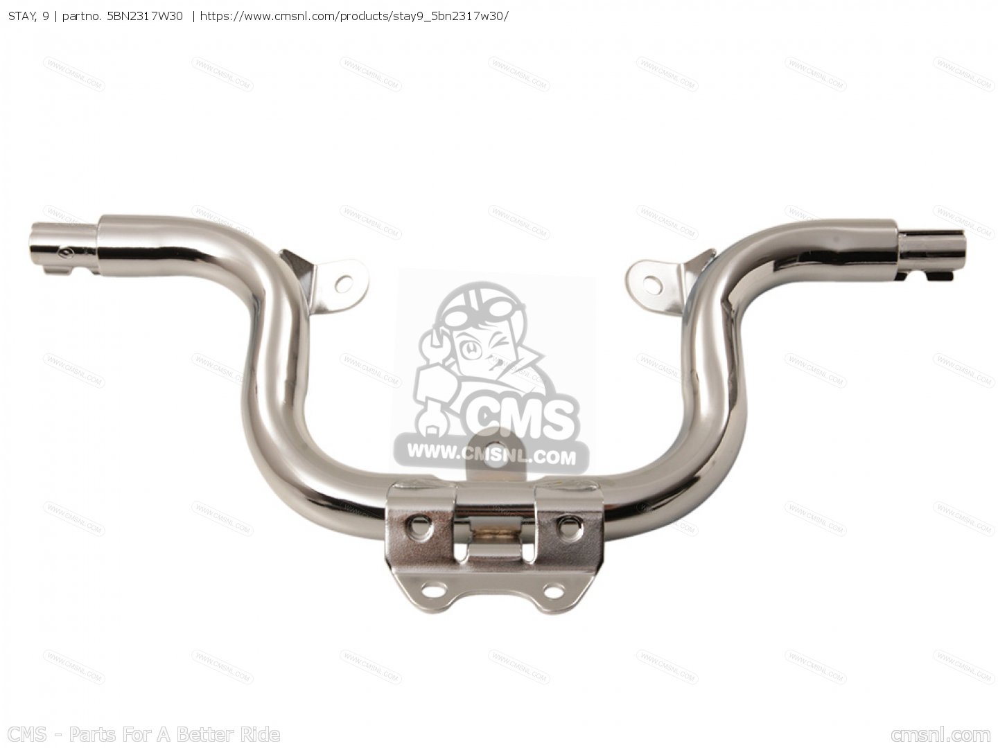 5BN2317W30: STAY, 9 Yamaha - buy the 5BN-2317W-30-00 at CMSNL