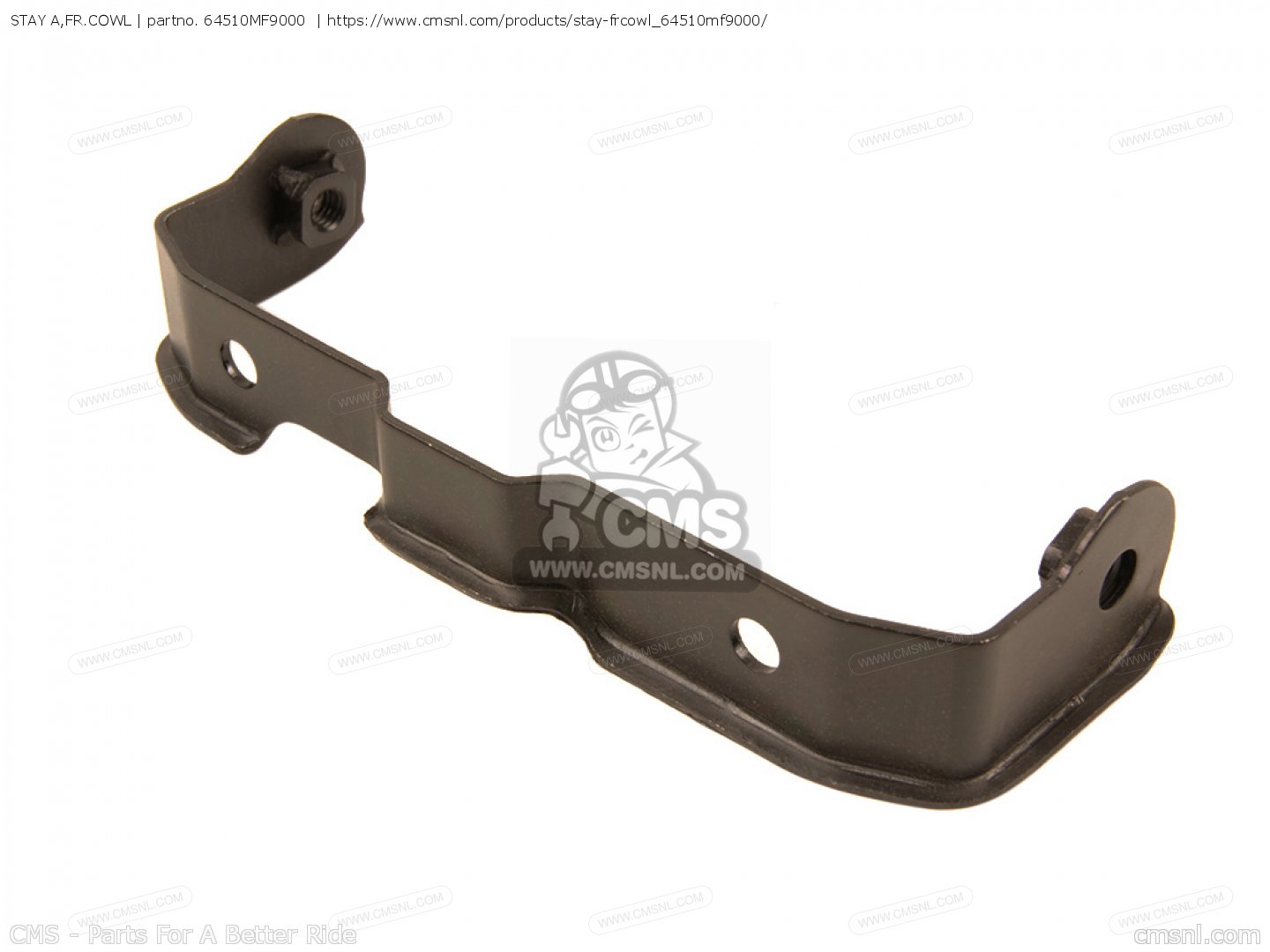 64510MF9000: STAY A,FR.COWL Honda - buy the 64510-MF9-000 at CMSNL