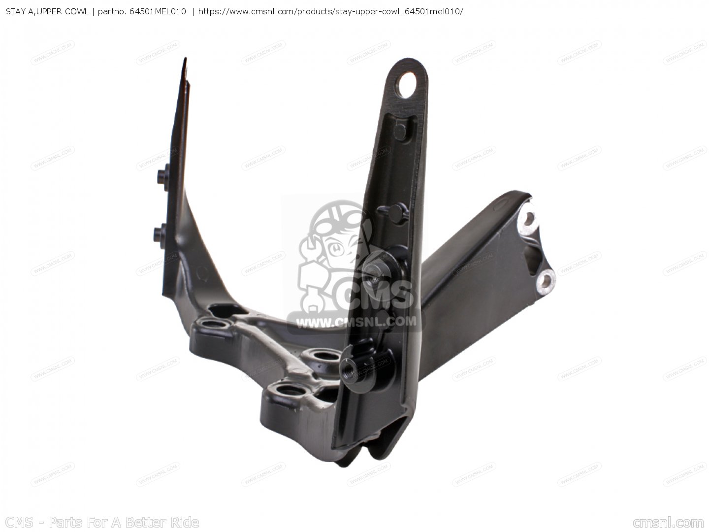 64501MEL010: STAY A,UPPER COWL Honda - buy the 64501-MEL-010 at CMSNL