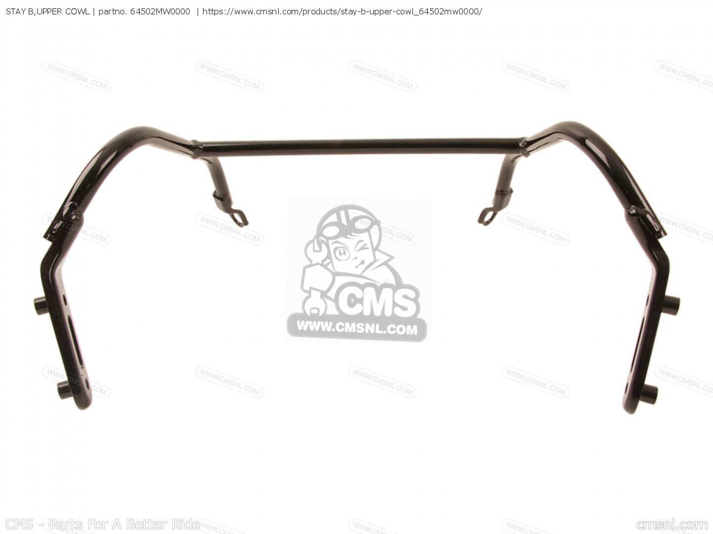 STAY B,UPPER COWL for Honda - order at CMSNL