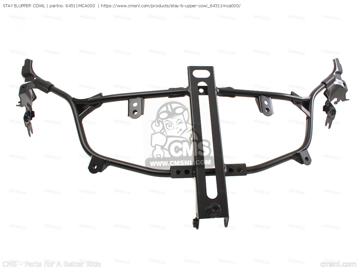 STAY B,UPPER COWL for GL1800A GOLDWING 2004 (4) FRANCE - order at CMSNL