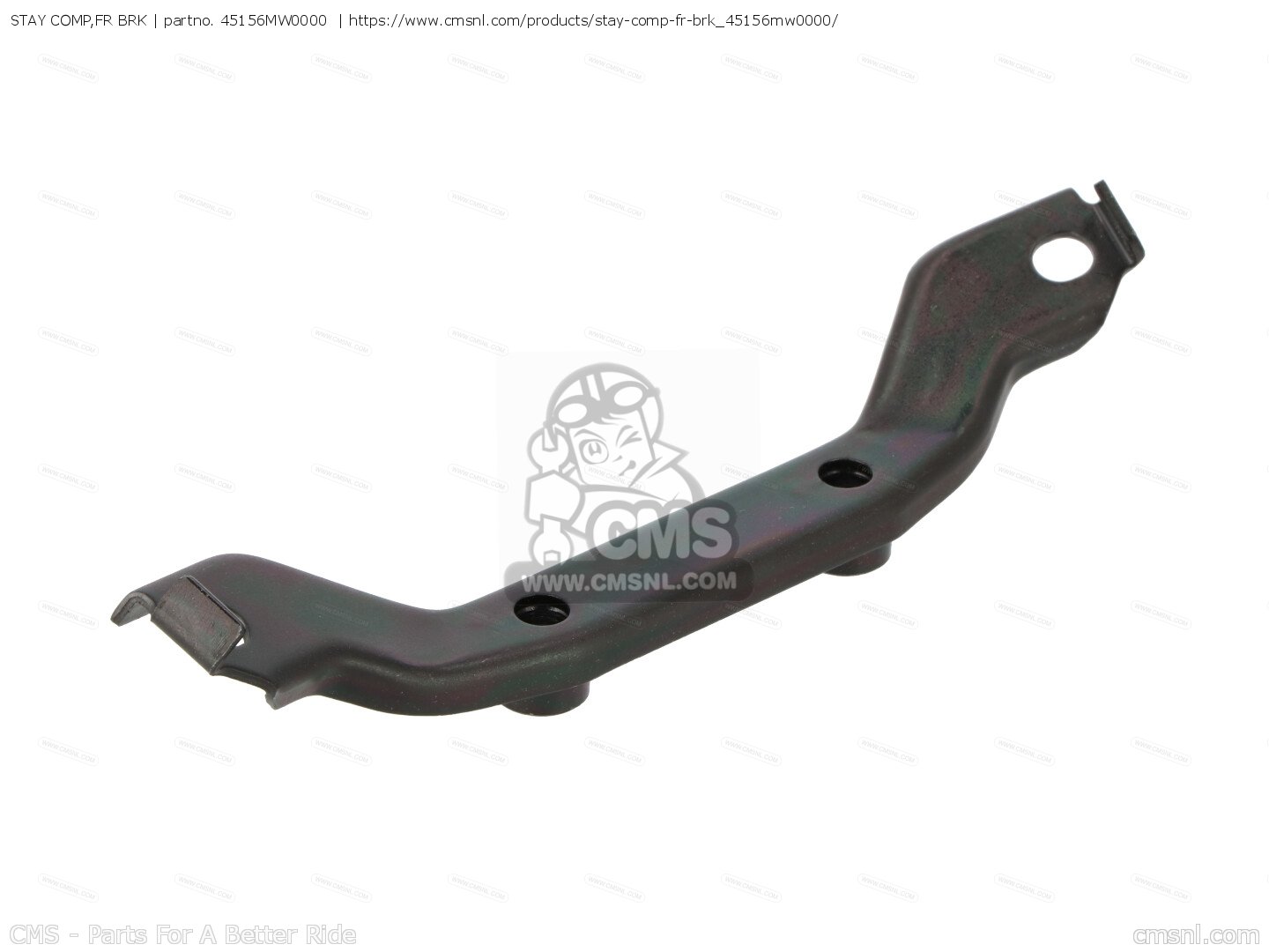 45156MW0000: Stay Comp,fr Brk Honda - buy the 45156-MW0-000 at CMSNL