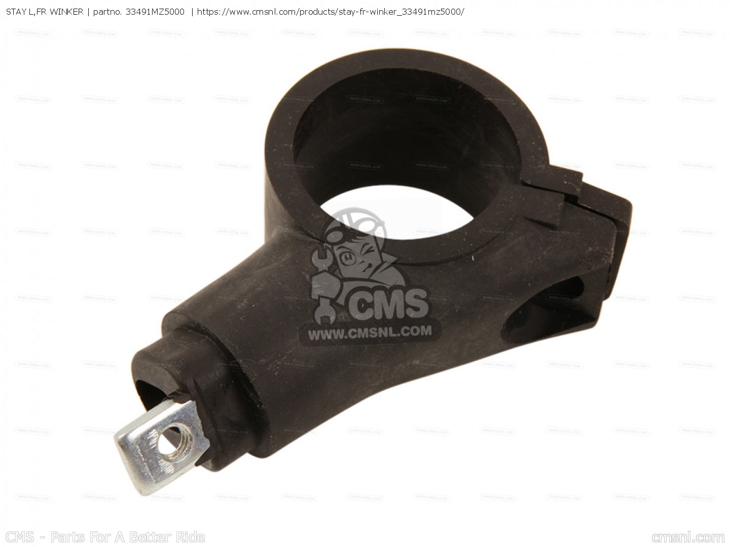 33491MZ5000: STAY L,FR WINKER Honda - buy the 33491-MZ5-000 at CMSNL