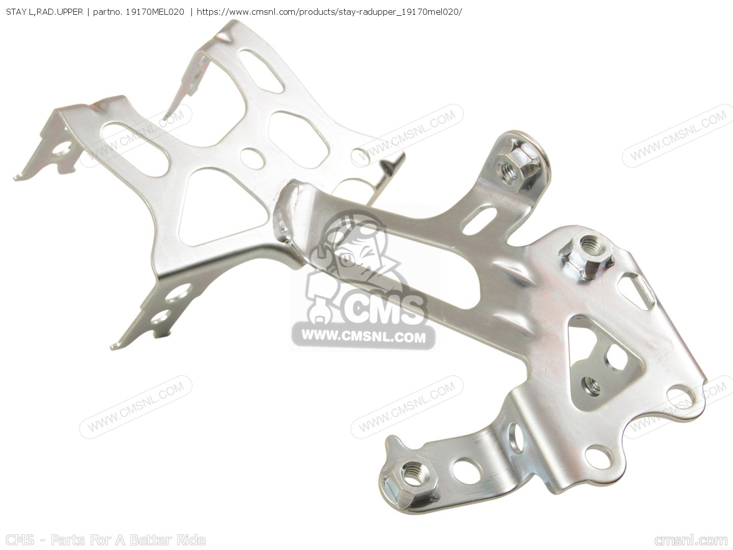 19170MEL020: STAY L,RAD.UPPER Honda - buy the 19170-MEL-020 at CMSNL