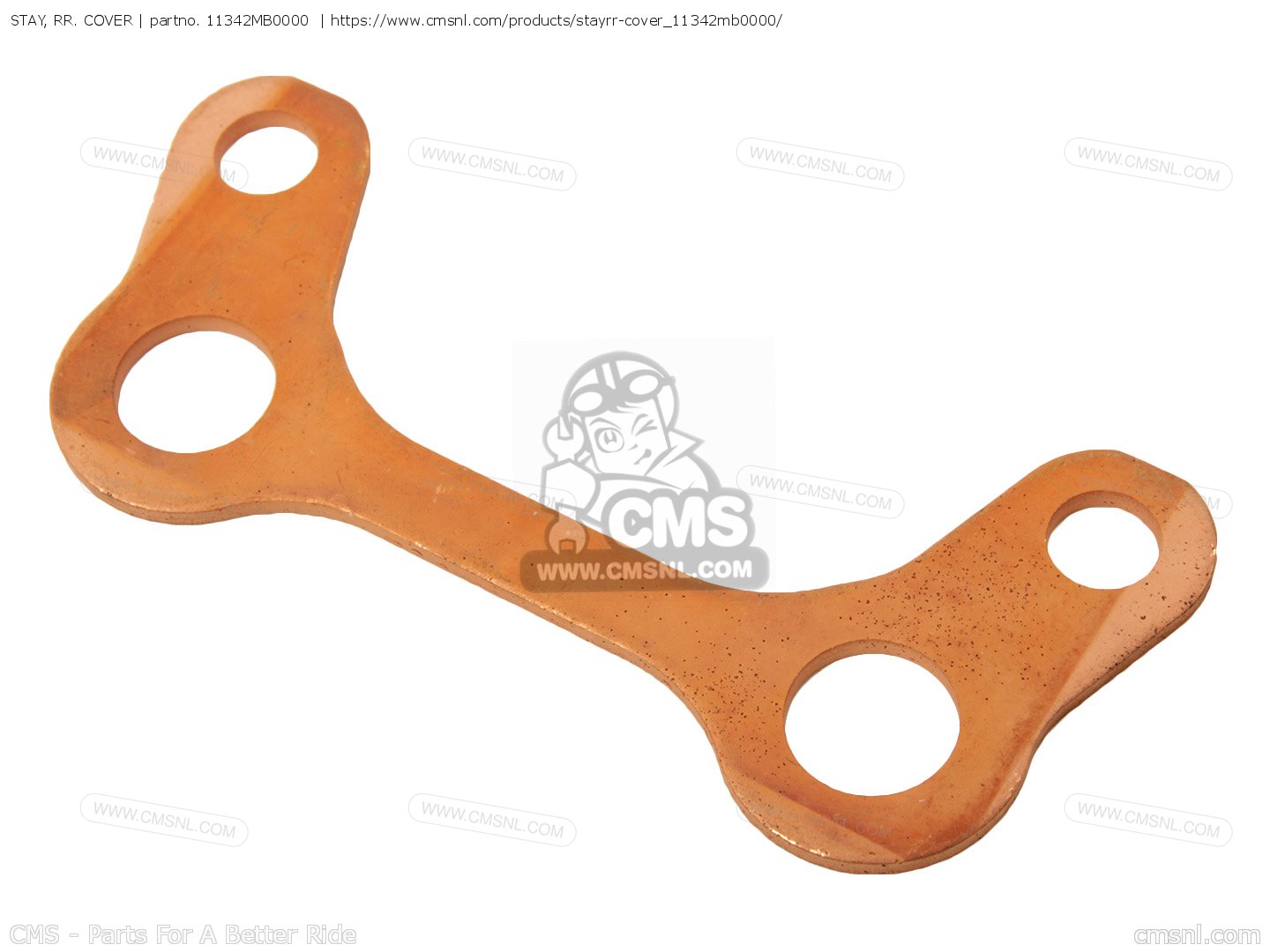 11342MB0000: STAY, RR. COVER Honda - buy the 11342-MB0-000 at CMSNL