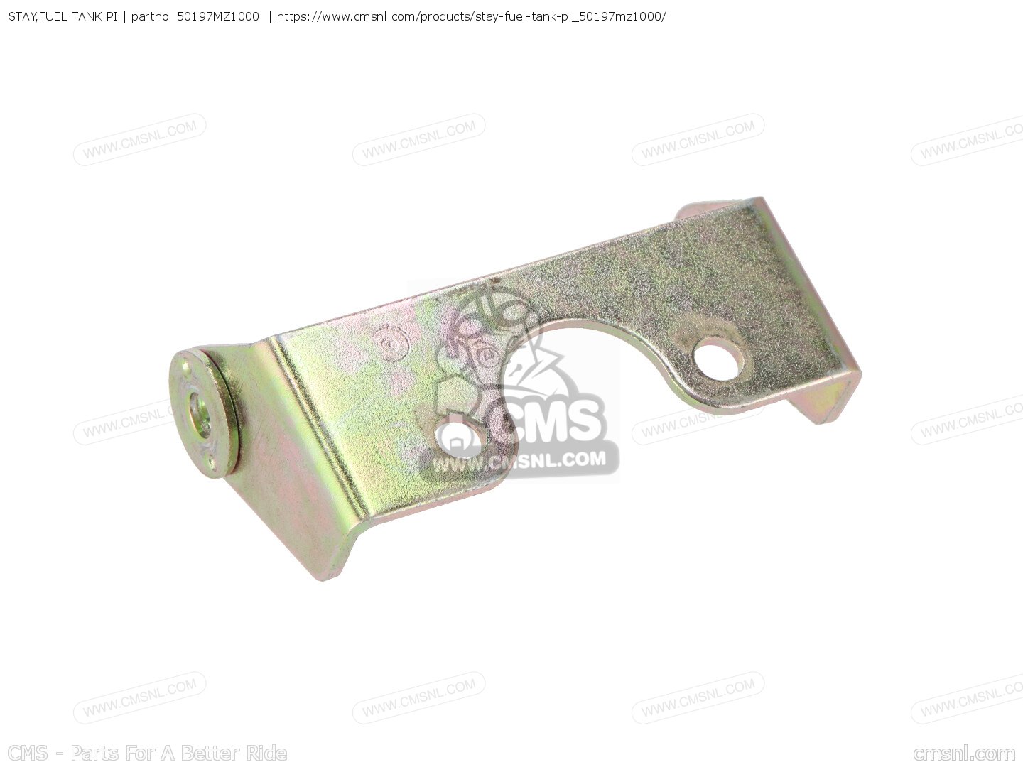 50197MZ1000: STAY,FUEL TANK PI Honda - buy the 50197-MZ1-000 at CMSNL