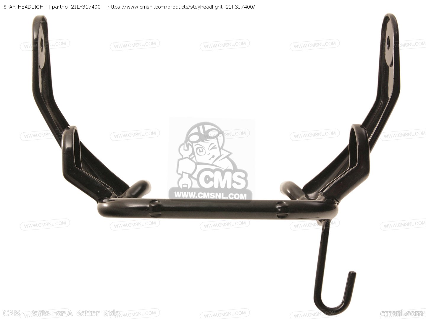 21LF317400: Stay, Headlight Yamaha - buy the 21L-F3174-00 at CMSNL