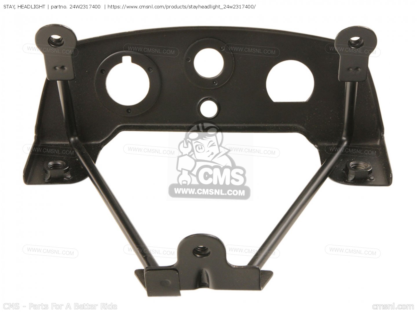 24W2317400: Stay, Headlight Yamaha - buy the 24W-23174-00-00 at CMSNL