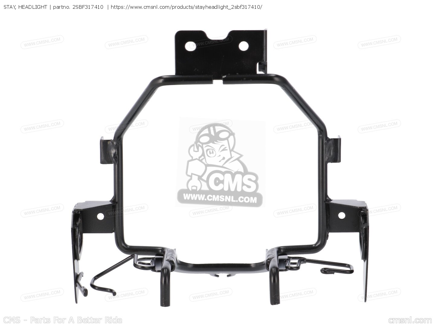 2SBF317410: Stay, Headlight Yamaha - buy the 2SB-F3174-10-00 at CMSNL