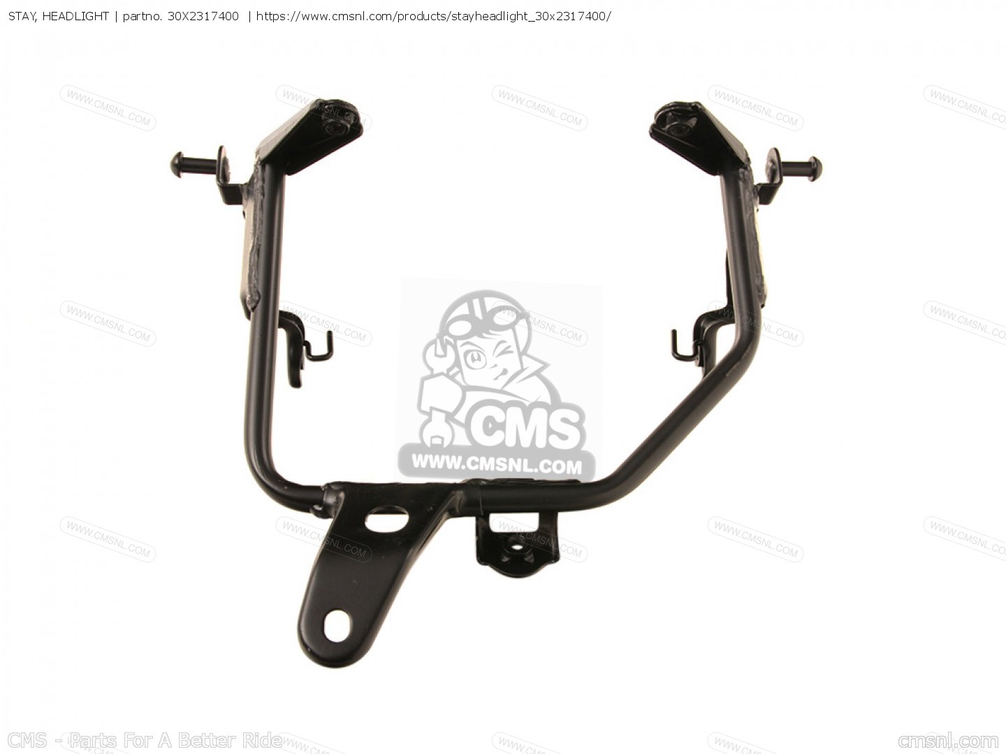 30X2317400: Stay, Headlight Yamaha - buy the 30X-23174-00-00 at CMSNL