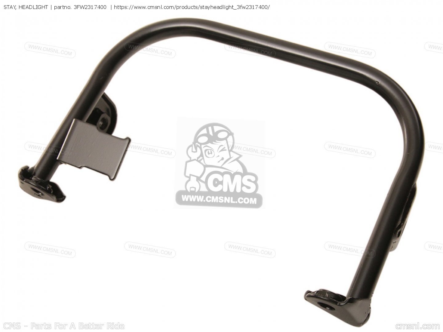 3FW2317400: Stay, Headlight Yamaha - buy the 3FW-23174-00 at CMSNL