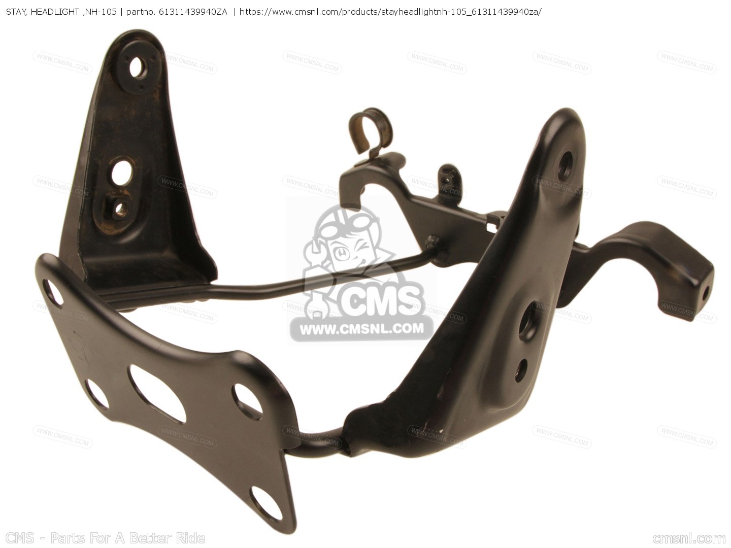 61311439940ZA: Stay, Headlight ,nh-105 Honda - buy the 61311-439-940ZA ...