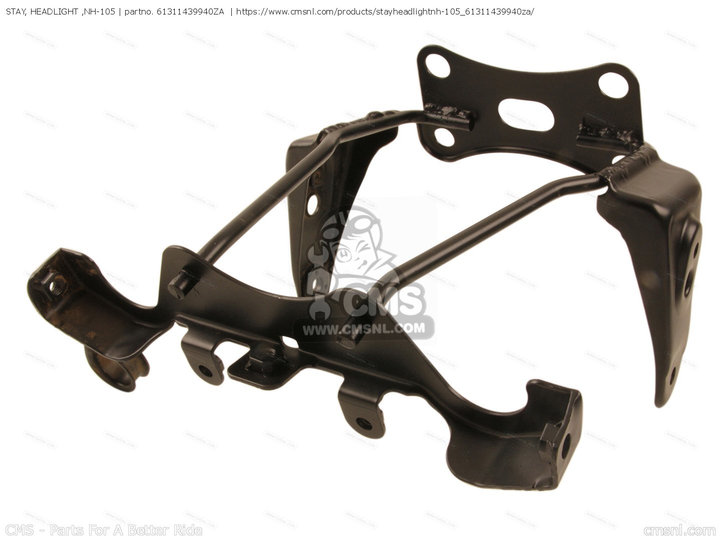 61311439940ZA: Stay, Headlight ,nh-105 Honda - buy the 61311-439-940ZA ...