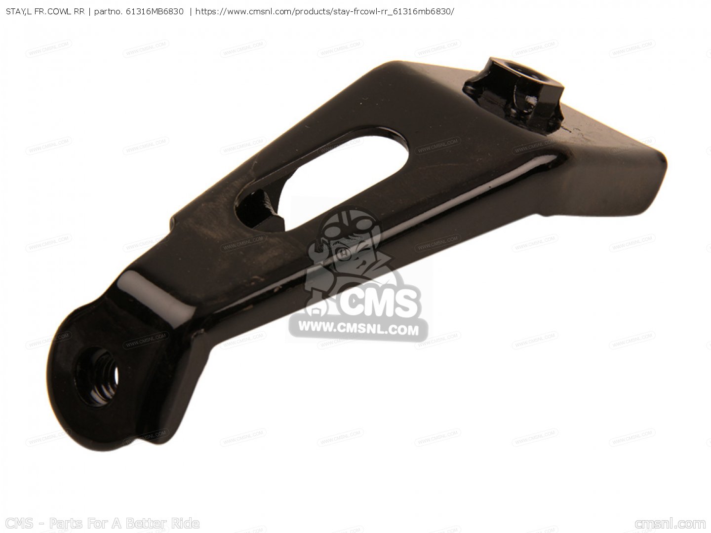 61316MB6830: Stay,l Fr.cowl Rr Honda - buy the 61316-MB6-830 at CMSNL