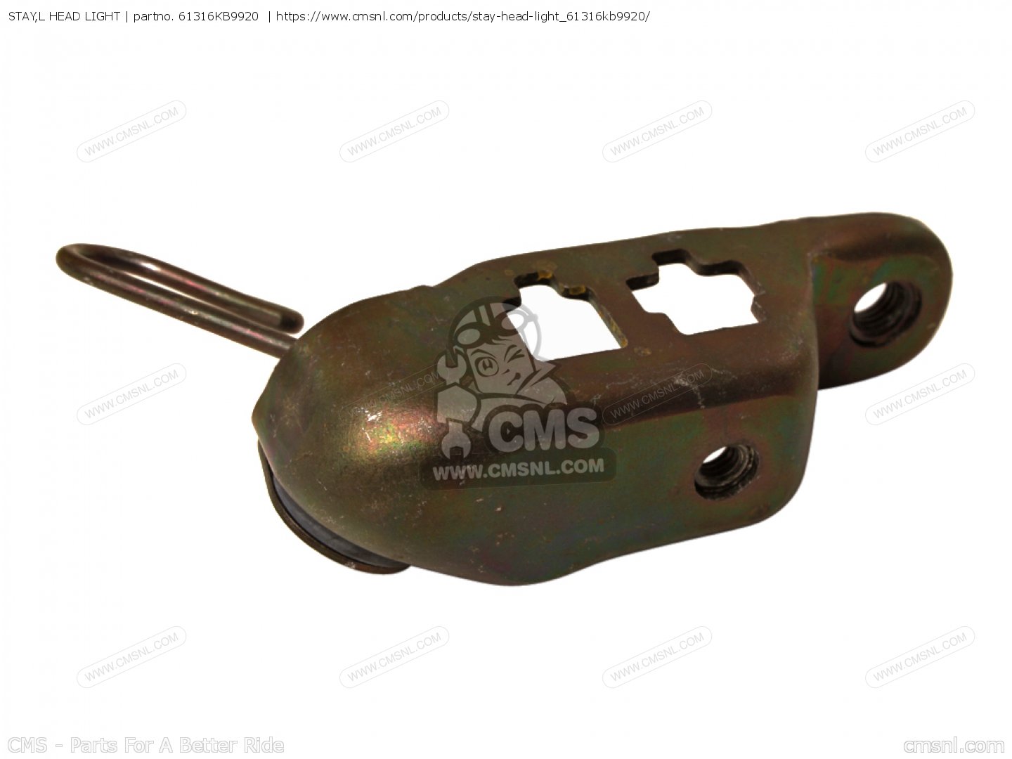 61316KB9920: Stay,l Head Light Honda - buy the 61316-KB9-920 at CMSNL