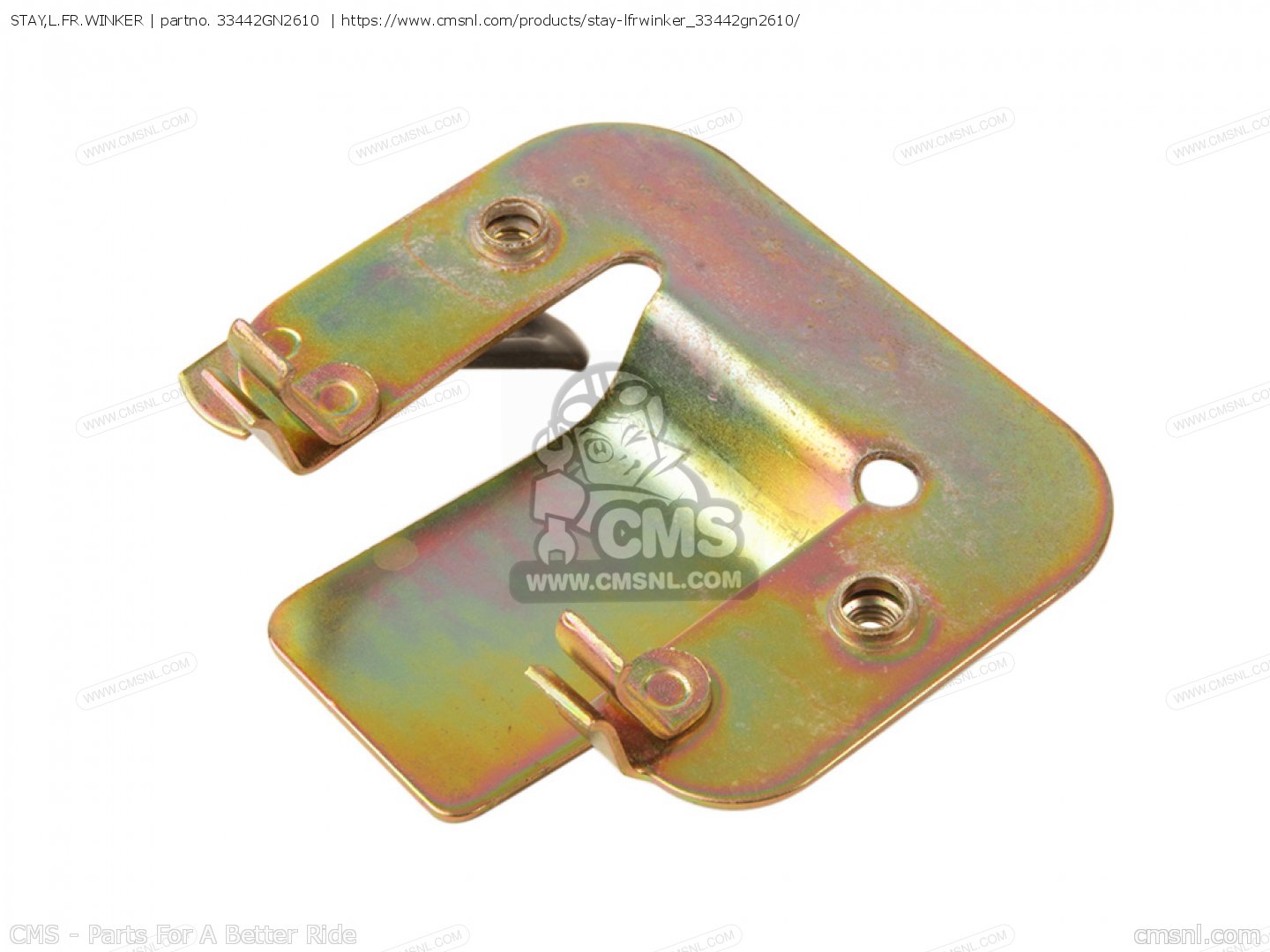 33442GN2610: Stay,l.fr.winker Honda - buy the 33442-GN2-610 at CMSNL