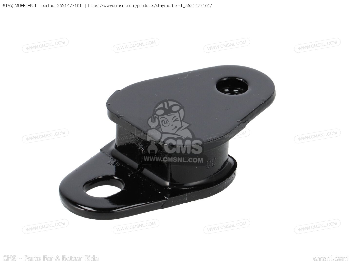 5651477101: Stay, Muffler 1 Yamaha - buy the 565-14771-01-00 at CMSNL