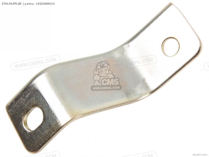 18320889010: STAY,MUFFLER Honda - buy the 18320-889-010 at CMSNL