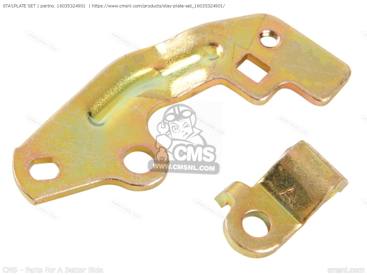 16035324901: Stay,plate Set Honda - buy the 16035-324-901 at CMSNL