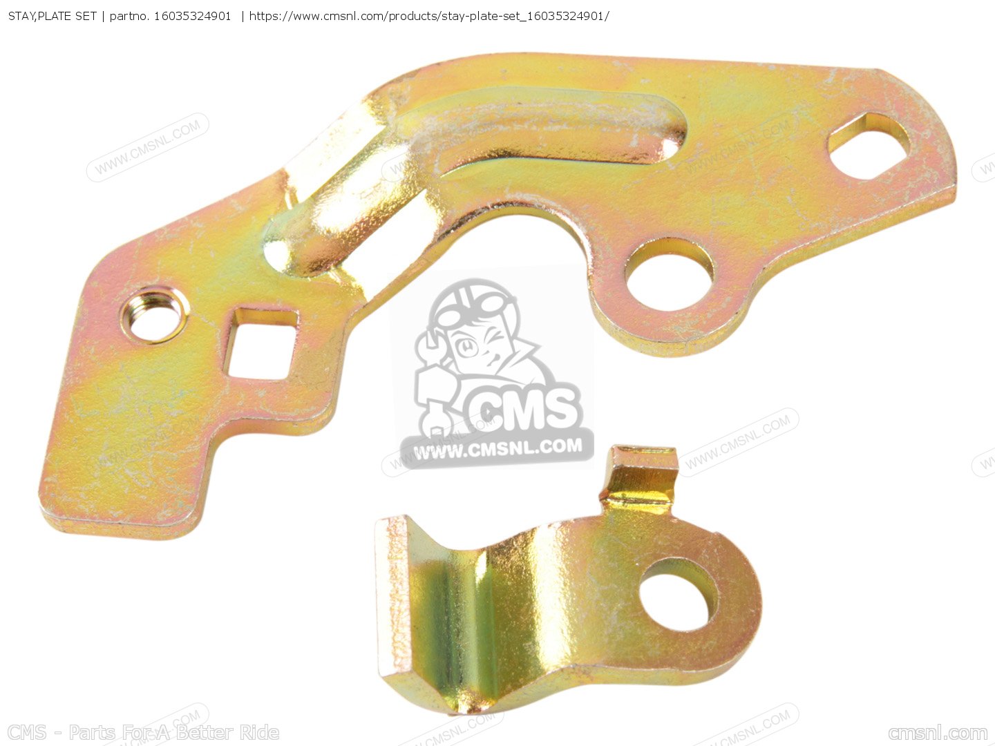 16035324901: Stay,plate Set Honda - buy the 16035-324-901 at CMSNL