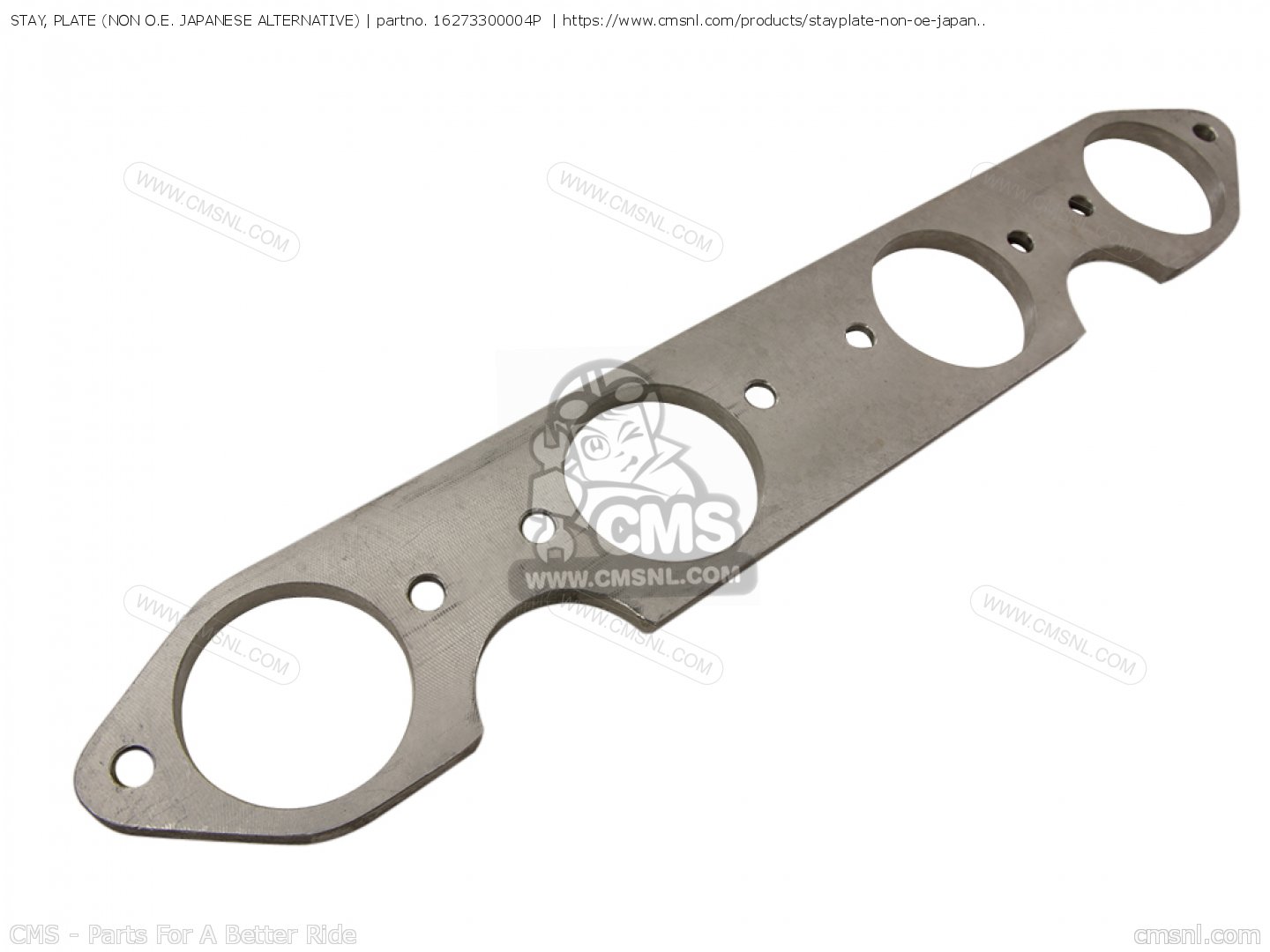 16273300004P: Stay, Plate Honda - buy the 16273-300-004P at CMSNL