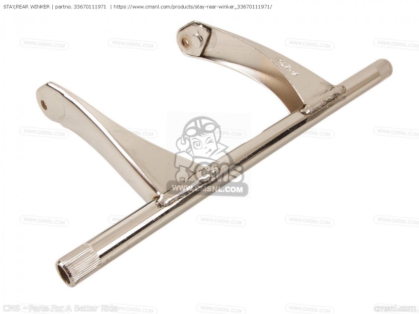 33670111971: STAY,REAR WINKER Honda - buy the 33670-111-971 at CMSNL