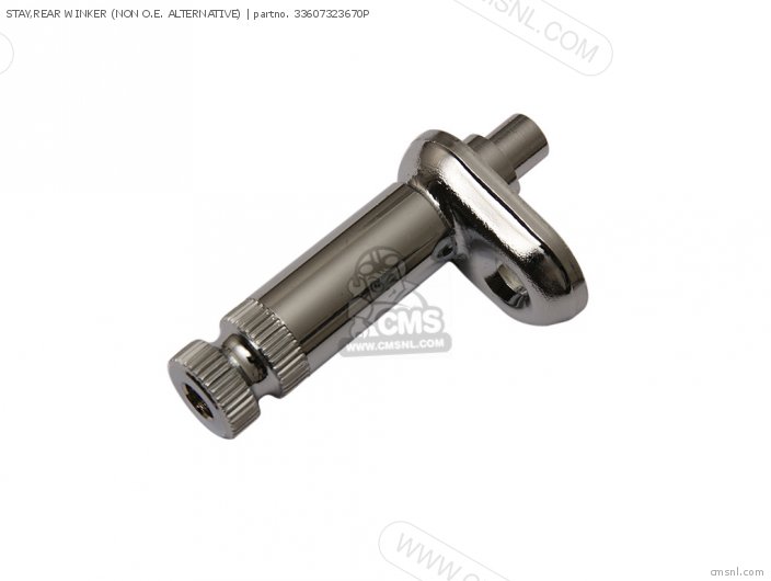 33607323670P: STAY,REAR WINKER Honda - buy the 33607-323-670P at CMSNL