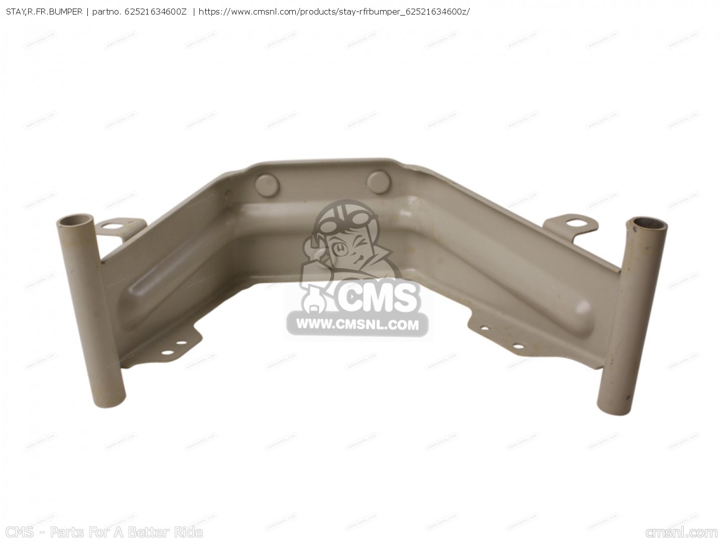 STAY,R.FR.BUMPER for CIVIC 1200 EB2 1977 3D HMT HONDA MATIC (KB KC KW ...