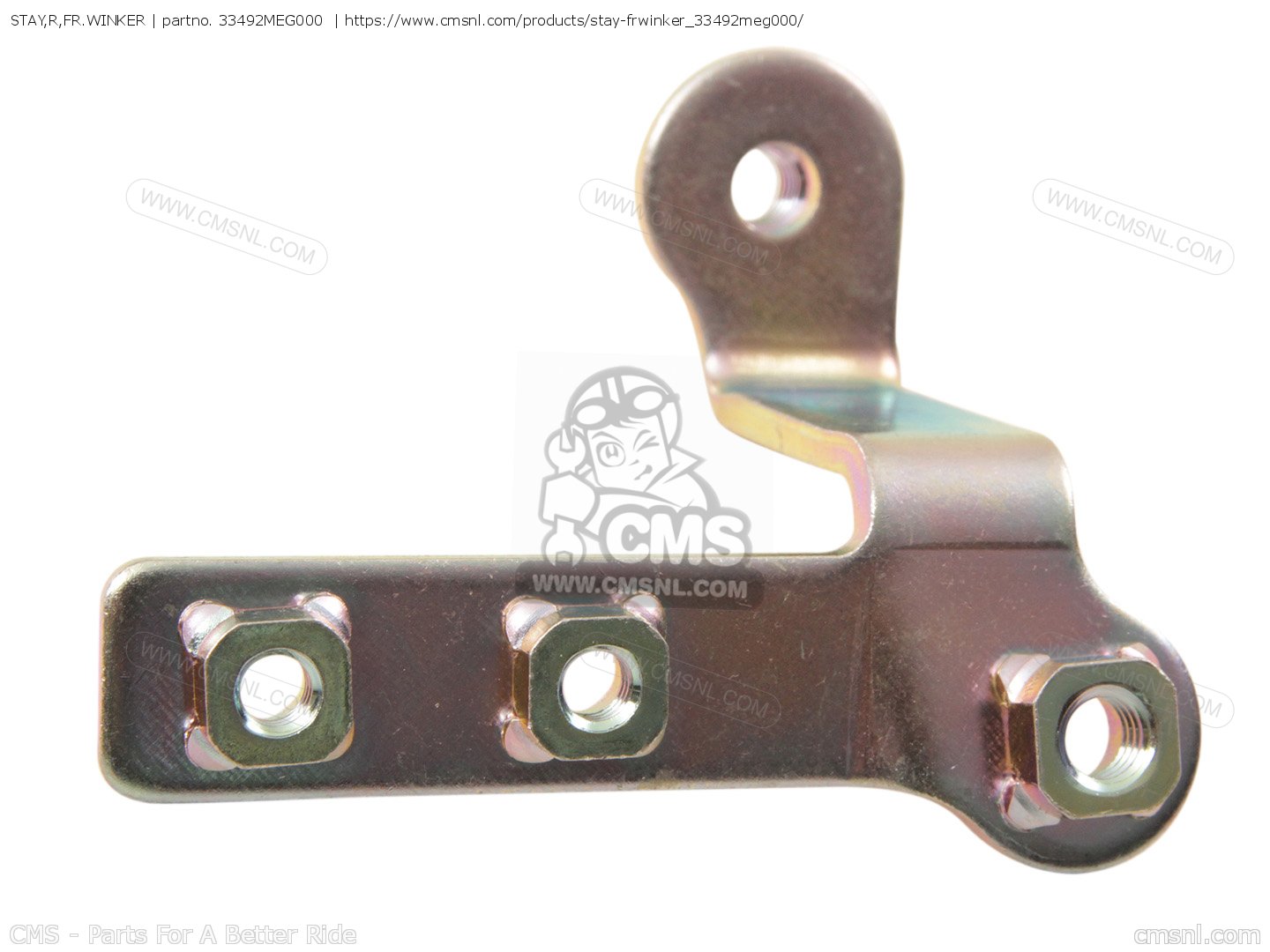 STAY,R,FR.WINKER for VT750C SHADOW 2005 (5) CALIFORNIA - order at CMSNL