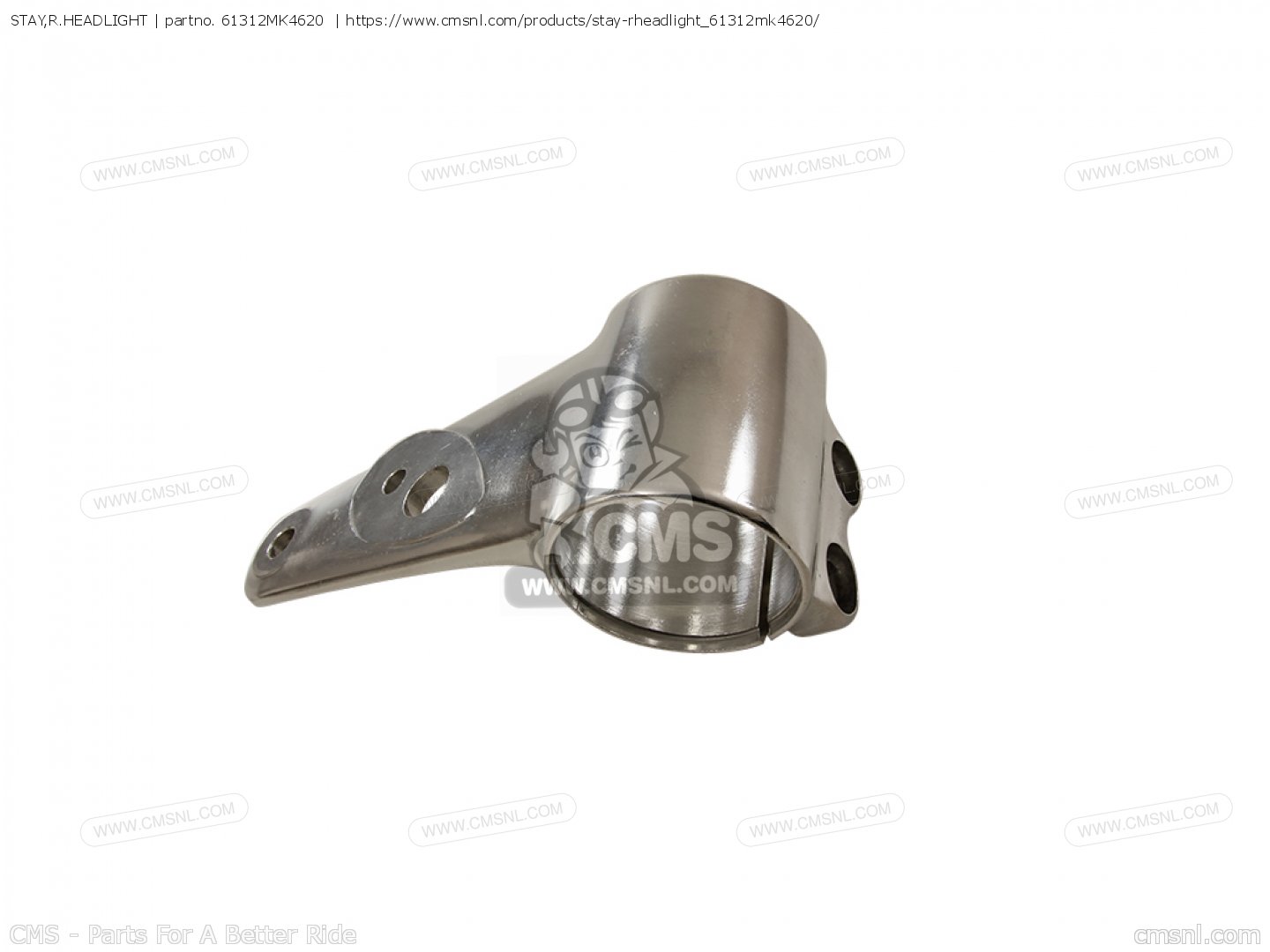 61312MK4620: STAY,R.HEADLIGHT Honda - buy the 61312-MK4-620 at CMSNL