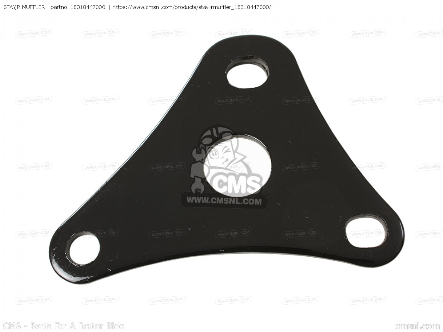 18318447000: Stay,r.muffler Honda - buy the 18318-447-000 at CMSNL