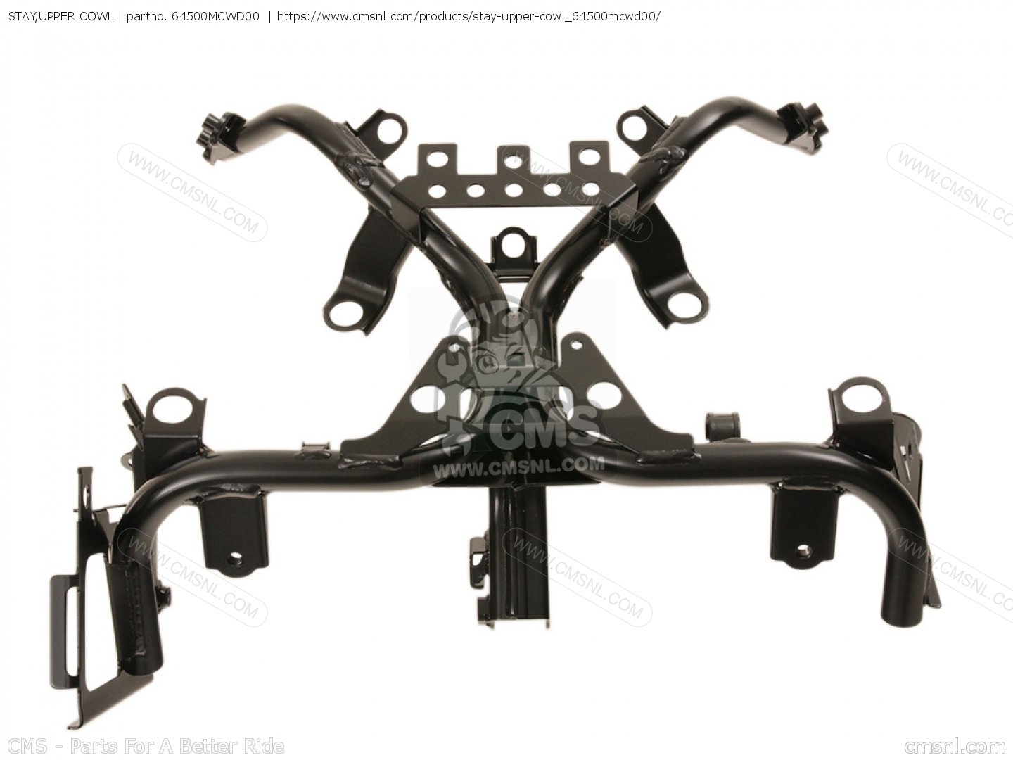 64500MCWD00: STAY,UPPER COWL Honda - buy the 64500-MCW-D00 at CMSNL