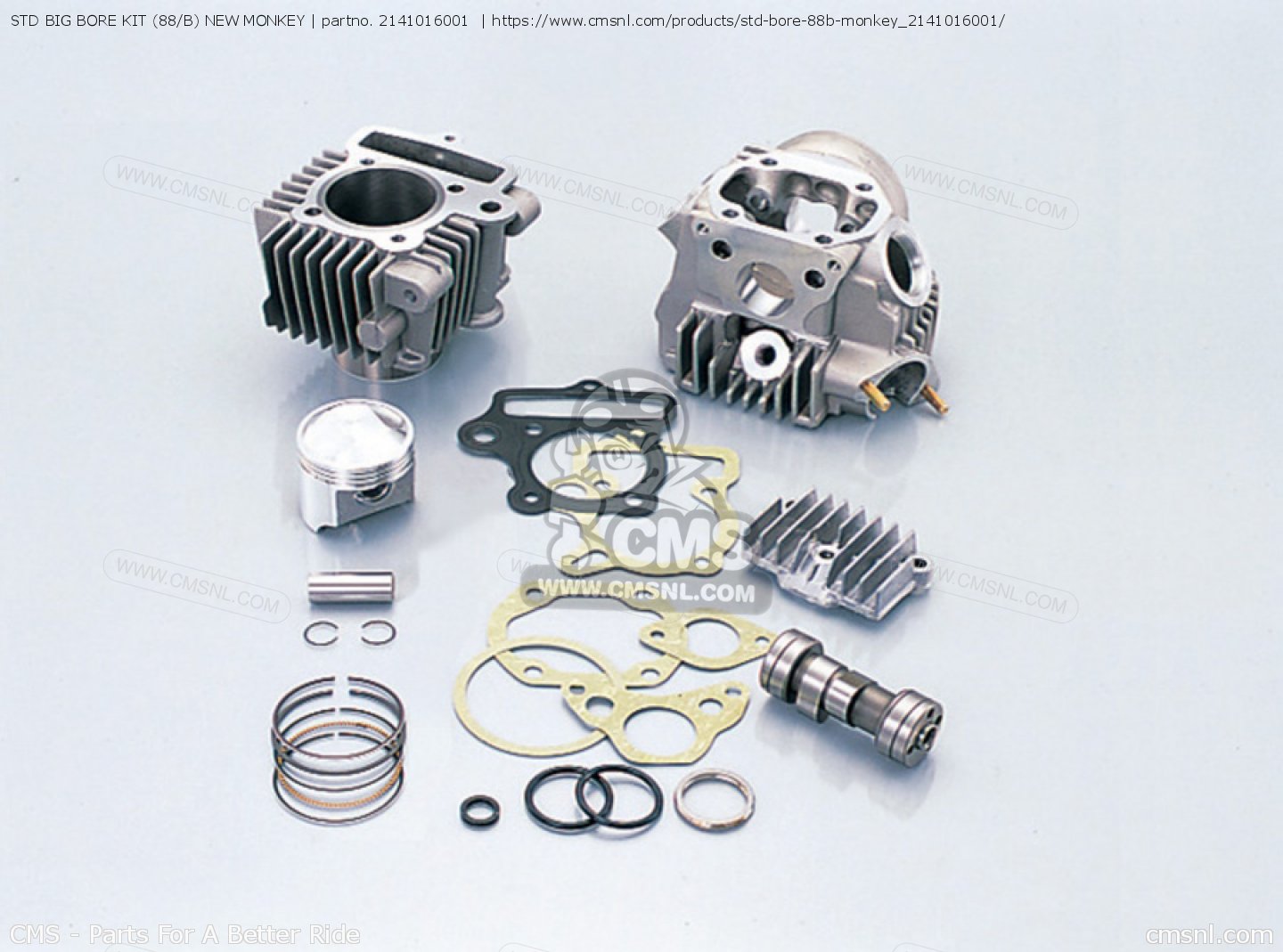 2141016001: Std Big Bore Kit (88/b) New Monkey Kitaco - buy the 214-1016001 at CMSNL