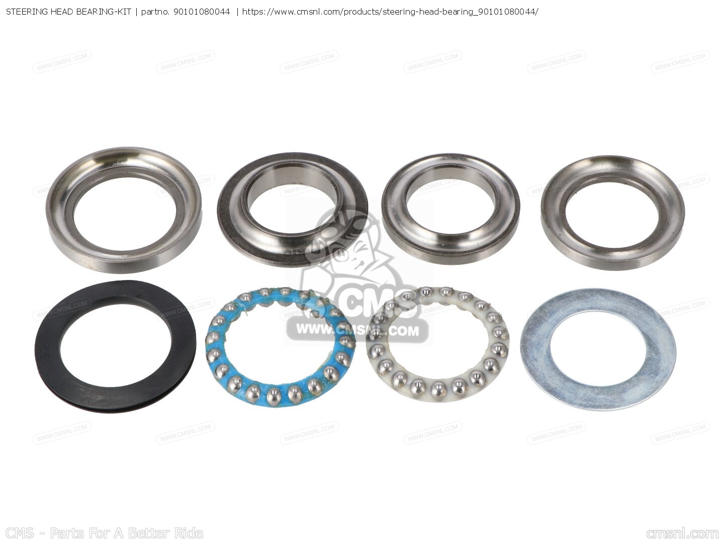 STEERING HEAD BEARING-KIT for 390 Adventure, orange - CKD CO 2020 ...