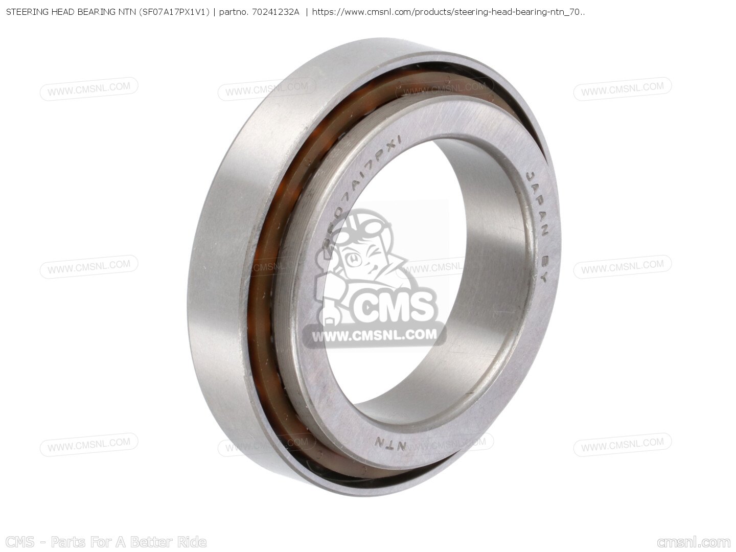 70241232A: STEERING HEAD BEARING NTN (SF07A17PX1V1) Ducati - buy the ...