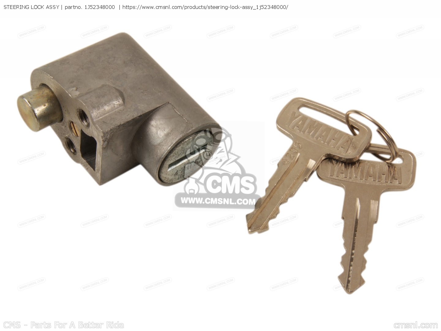 1J52348000: STEERING LOCK ASSY Yamaha - buy the 1J5-23480-00-00 at CMSNL