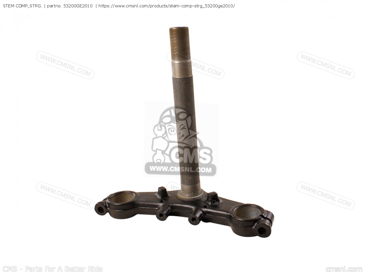 53200GE2010: Stem Comp.,strg. Honda - buy the 53200-GE2-010 at CMSNL