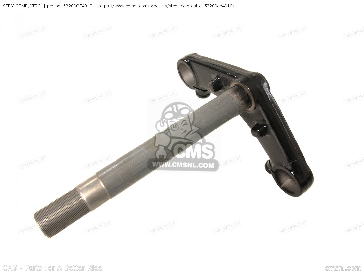 53200GE4010: Stem Comp.,strg. Honda - buy the 53200-GE4-010 at CMSNL