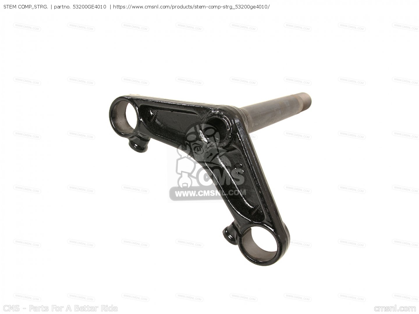 53200GE4010: Stem Comp.,strg. Honda - buy the 53200-GE4-010 at CMSNL