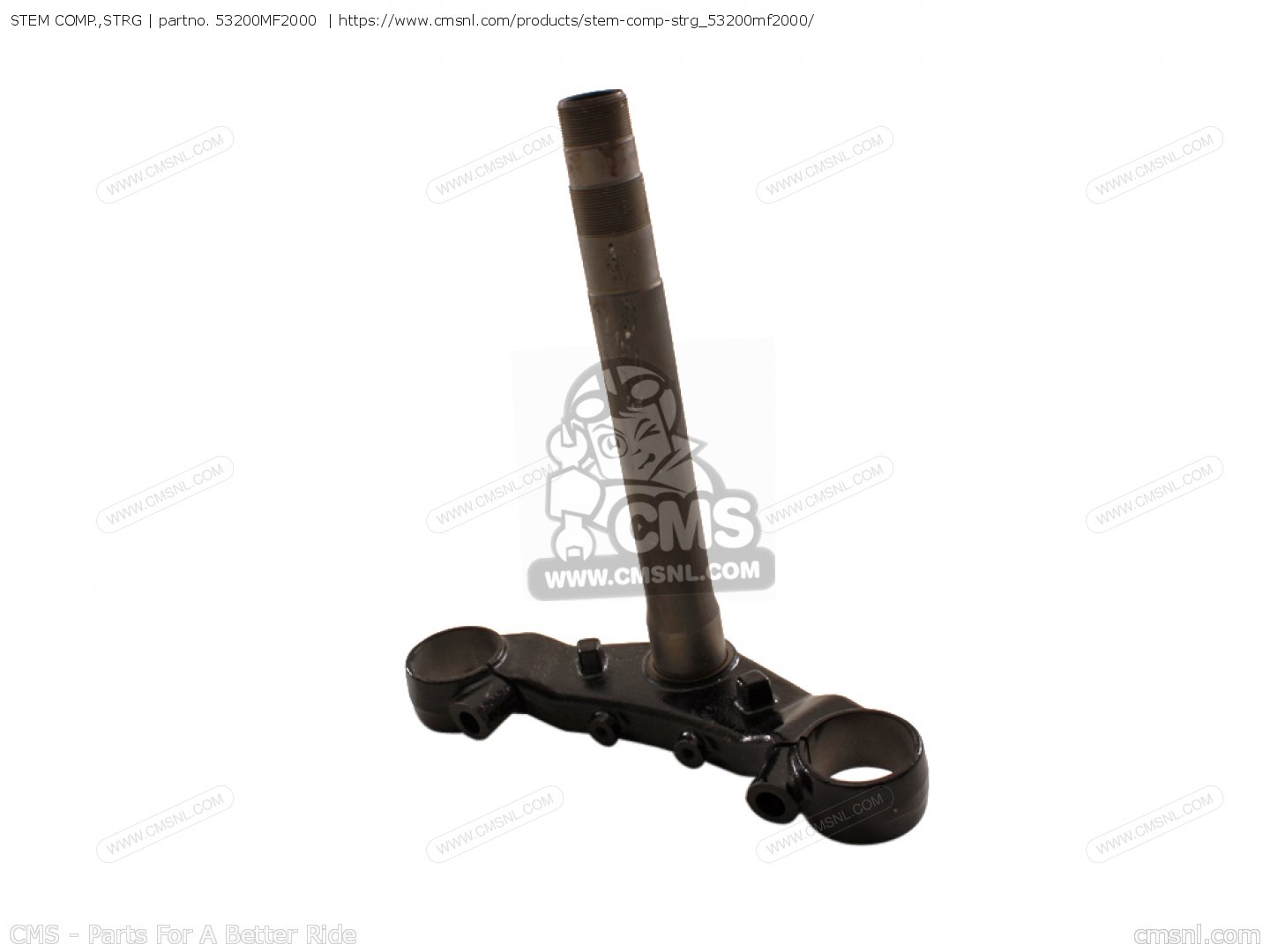 53200MF2000: Stem Comp.,strg Honda - buy the 53200-MF2-000 at CMSNL