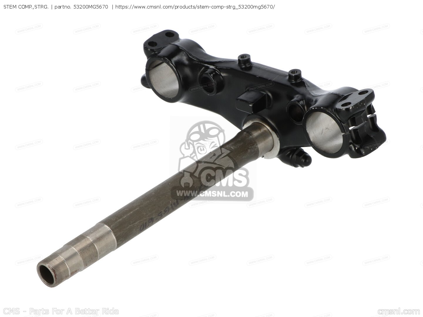 53200MG5670: Stem Comp.,strg. Honda - buy the 53200-MG5-670 at CMSNL