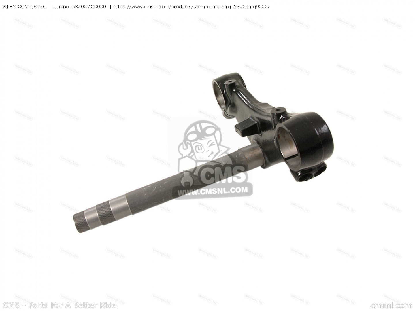 53200MG9000: Stem Comp.,strg. Honda - buy the 53200-MG9-000 at CMSNL