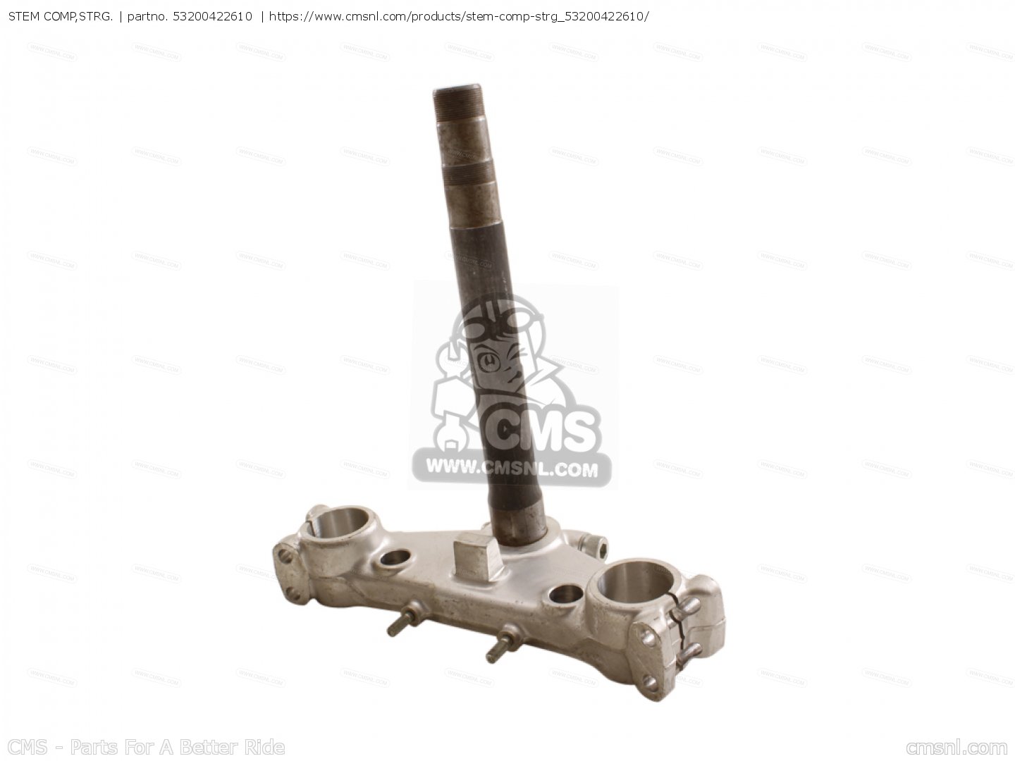 53200422610: Stem Comp,strg. Honda - buy the 53200-422-610 at CMSNL