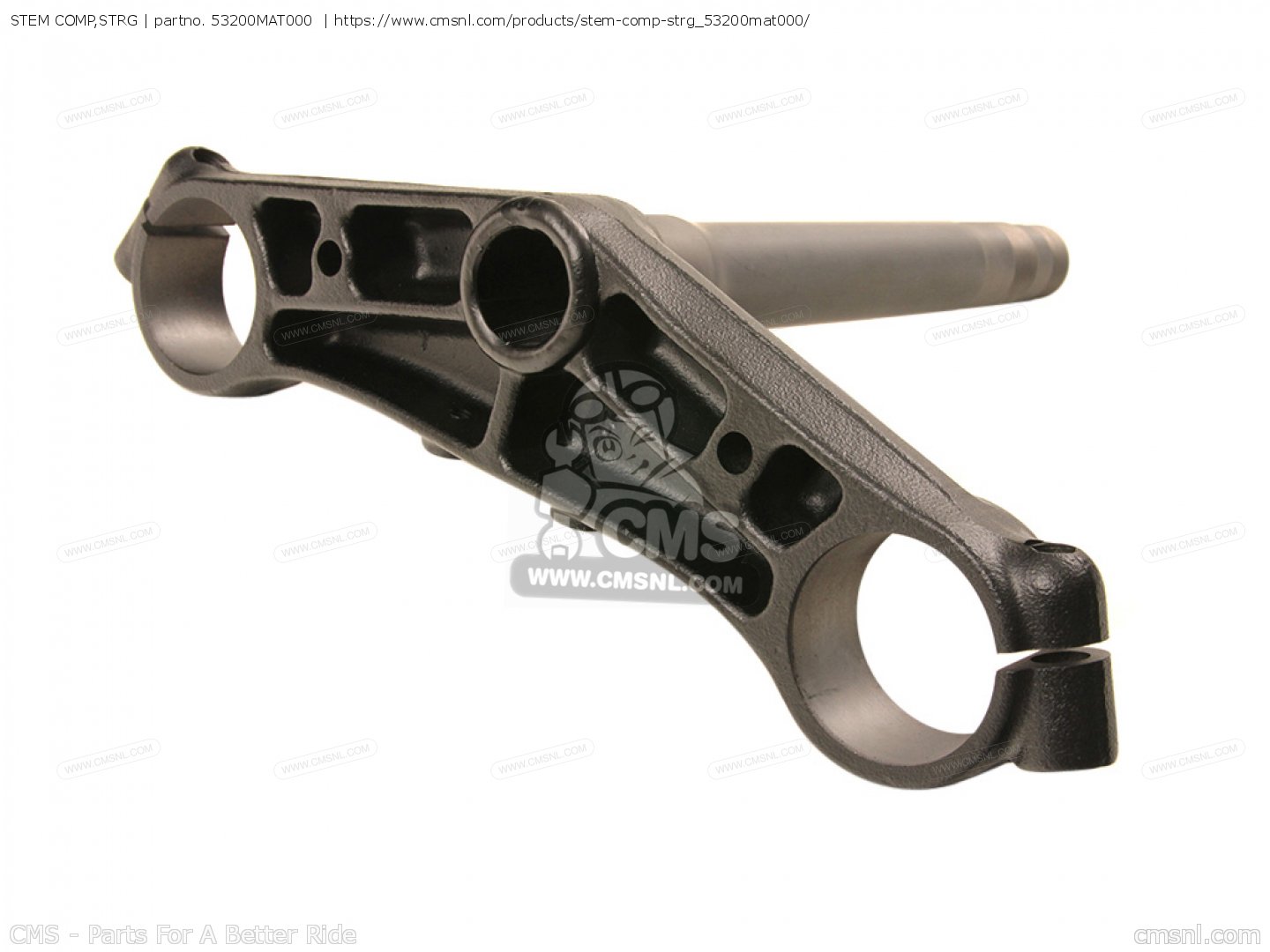 53200MAT000: Stem Comp,strg Honda - buy the 53200-MAT-000 at CMSNL