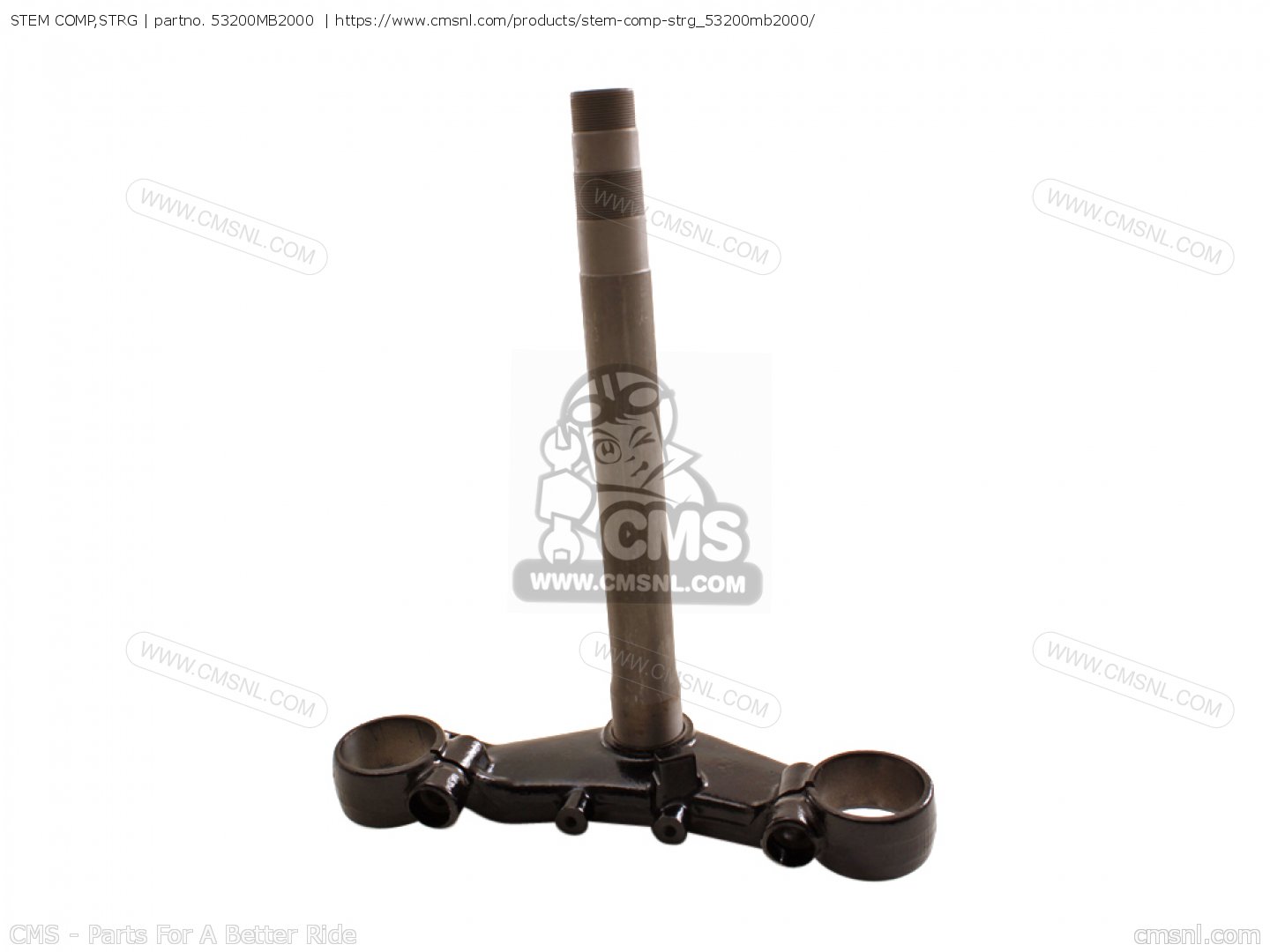 53200MB2000: Stem Comp,strg Honda - buy the 53200-MB2-000 at CMSNL