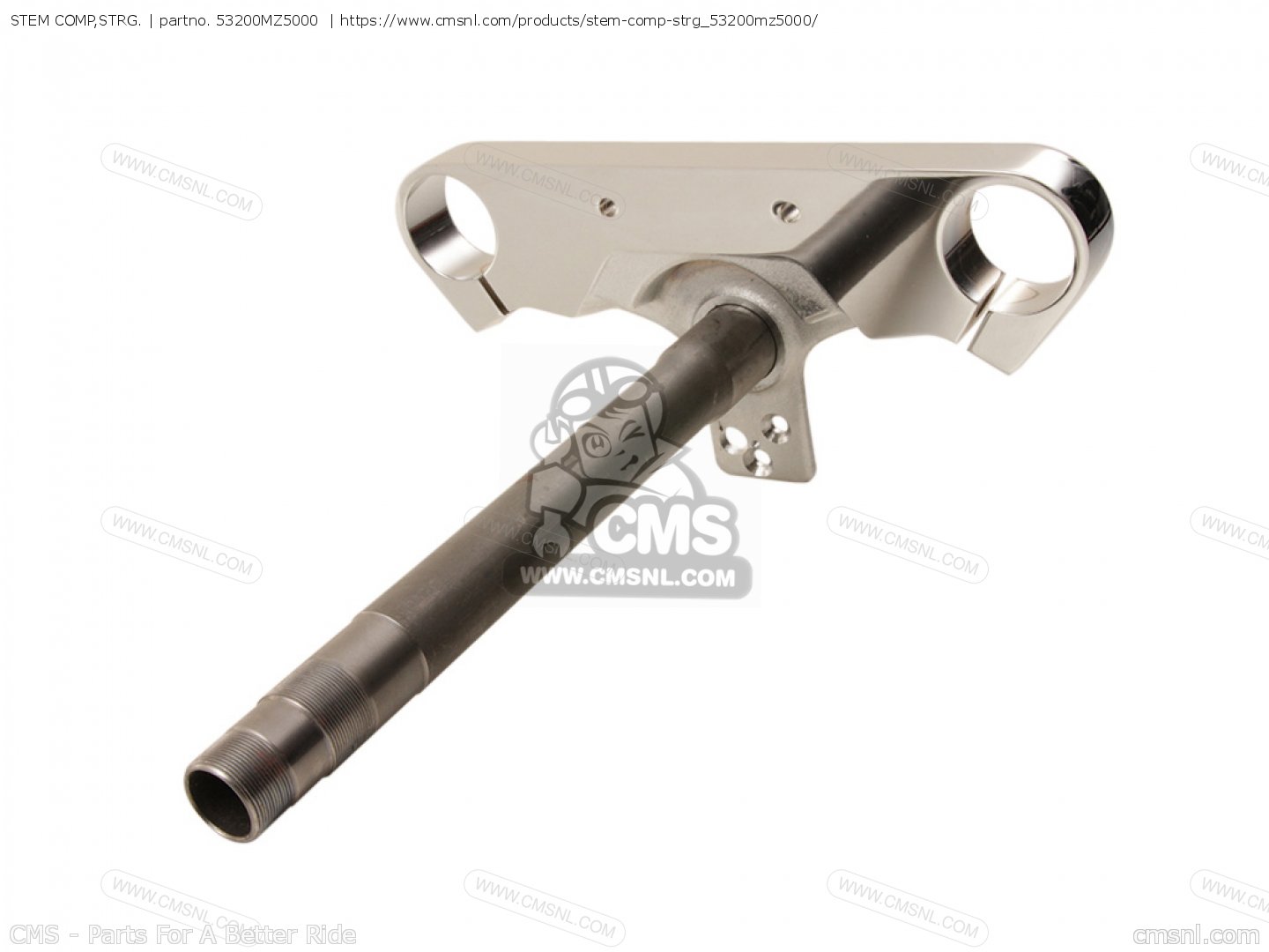 53200MZ5000: STEM COMP,STRG. Honda - buy the 53200-MZ5-000 at CMSNL