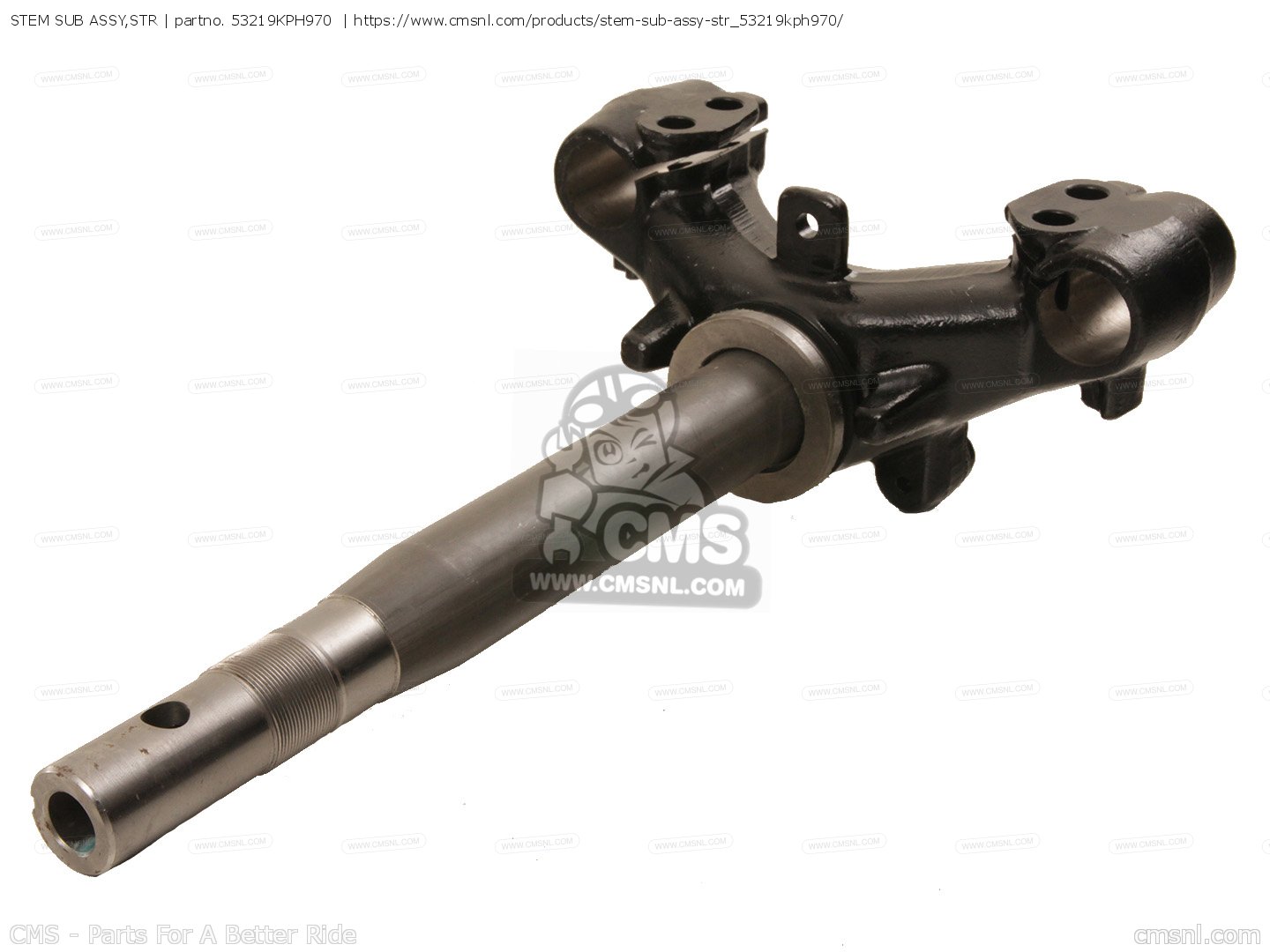 STEM SUB ASSY,STR for ANF125 INNOVA 2003 (3) EUROPEAN DIRECT SALES ...