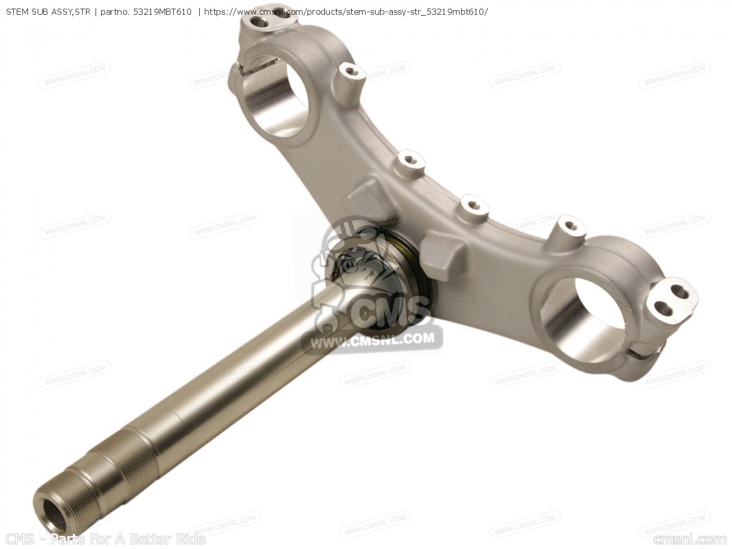 53219MBT610: Stem Sub Assy,str Honda - buy the 53219-MBT-610 at CMSNL